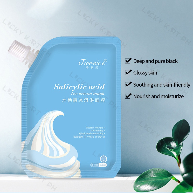 Salicylic Acid Ice Cream Face Mask Facial Mask For Remove Acne ...
