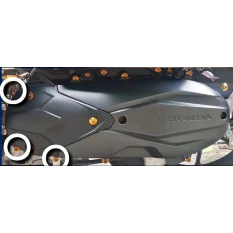 HENG Crankcase Bolt of Honda Click 125, 150 V1, V2 & V3 (3pcs) | Shopee ...