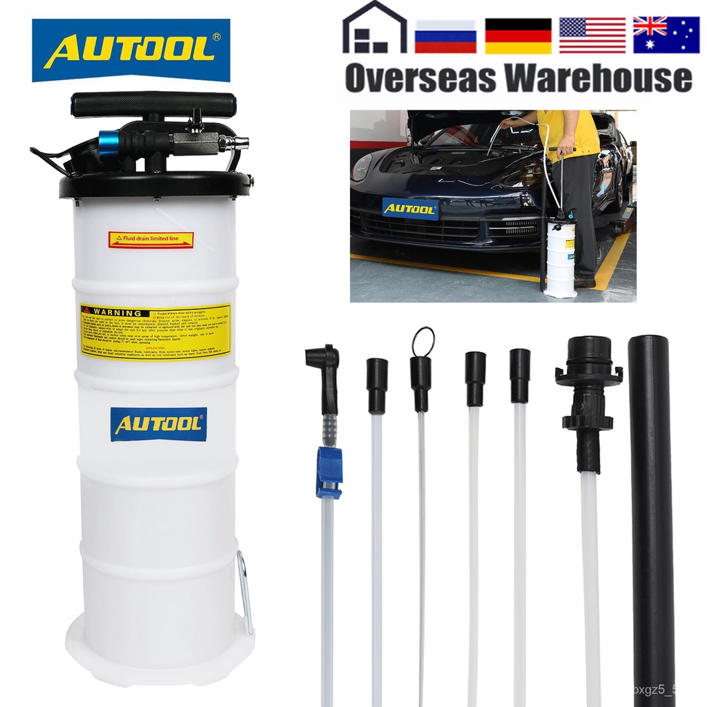 AUTOOL 6.5L Pneumatic Manual Car Oil Changer Automatic Transmission ...