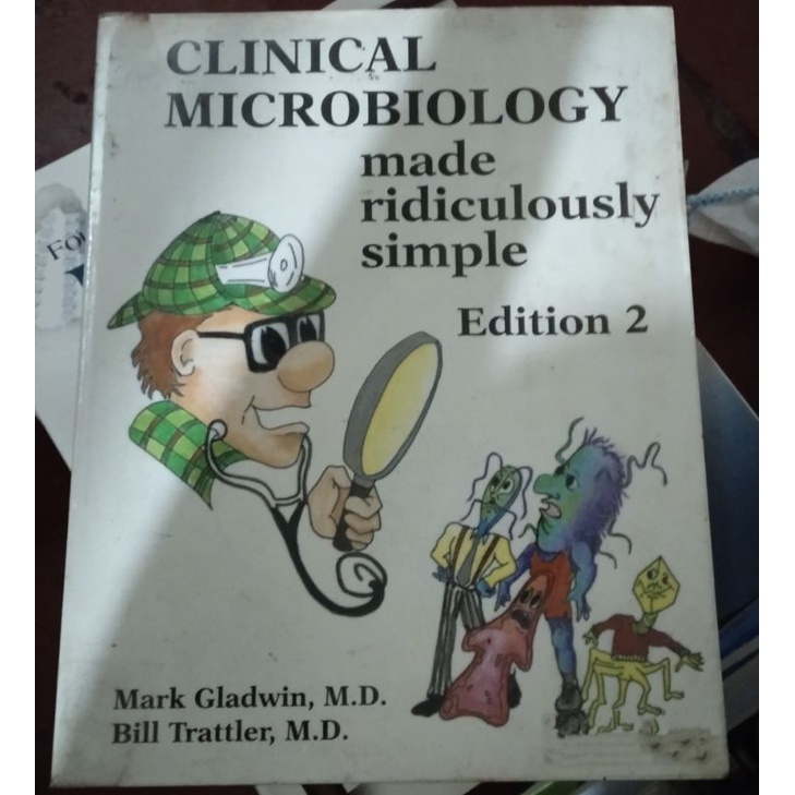 CLINICAL MICROBIOLOGY MADE RIDICULOUSLY SIMPLE (SECOND HAND) | Shopee ...
