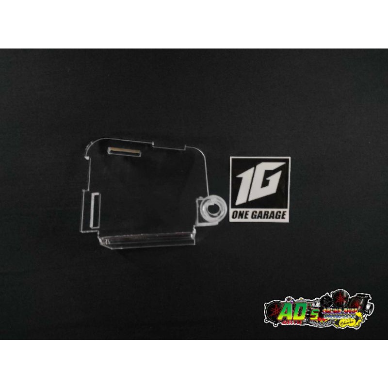 Aerox/Nmax Ver. 1 & Aerox/Nmax Ver. 2 Plain Acrylic Crankcase Cover ...