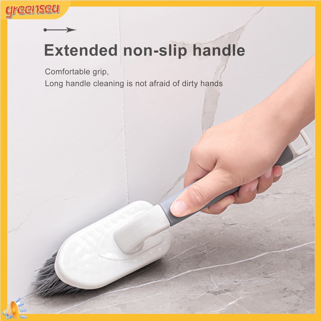 (greensea) Bathroom Notch Brush Handheld Ceramic Tile Floor Cleaning ...