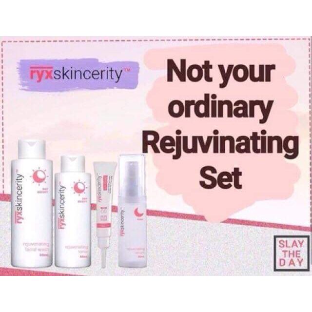 RYX Skincerity Rejuvinating Set | Shopee Philippines