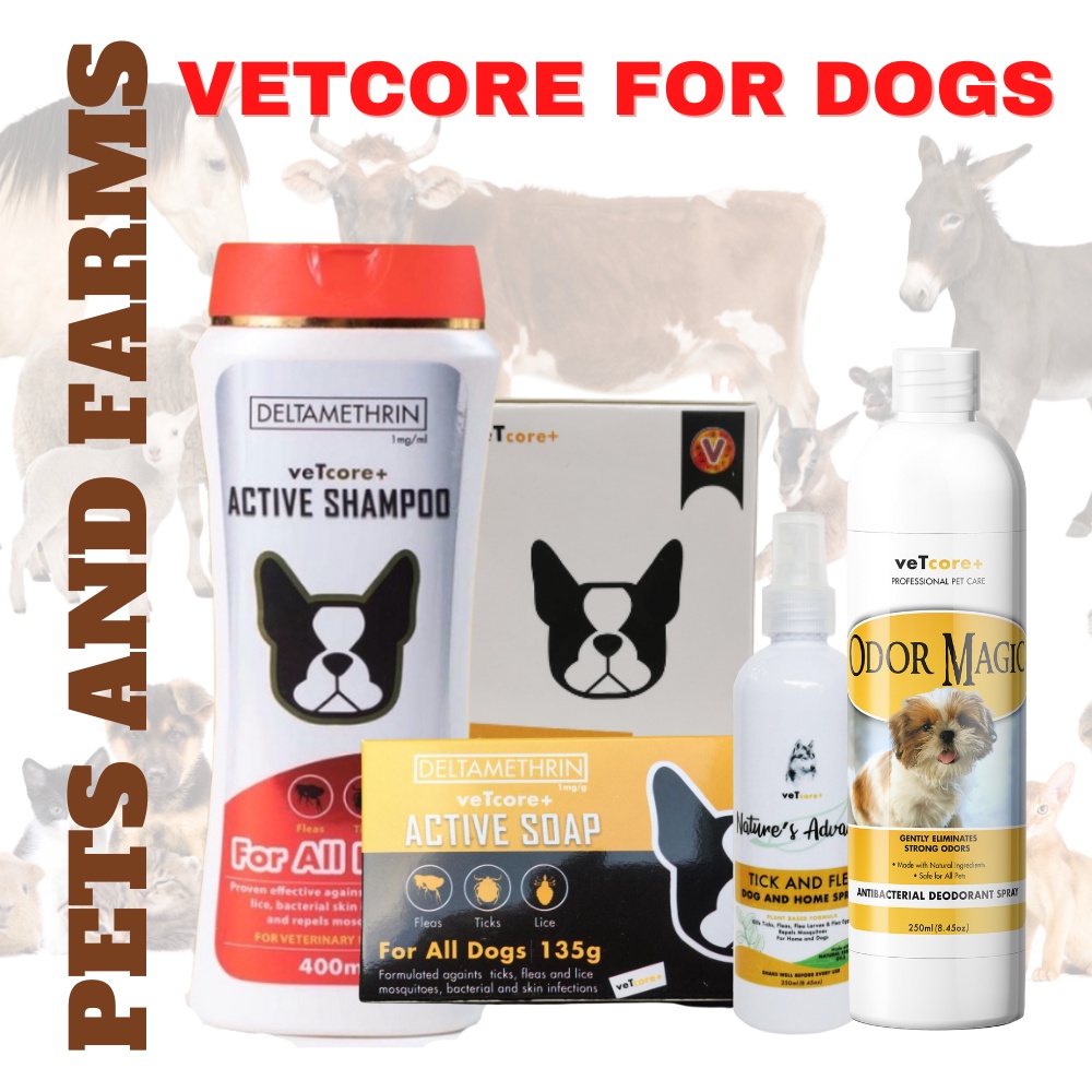 VETCORE DOG SHAMPOO SOAP SPRAY | Shopee Philippines