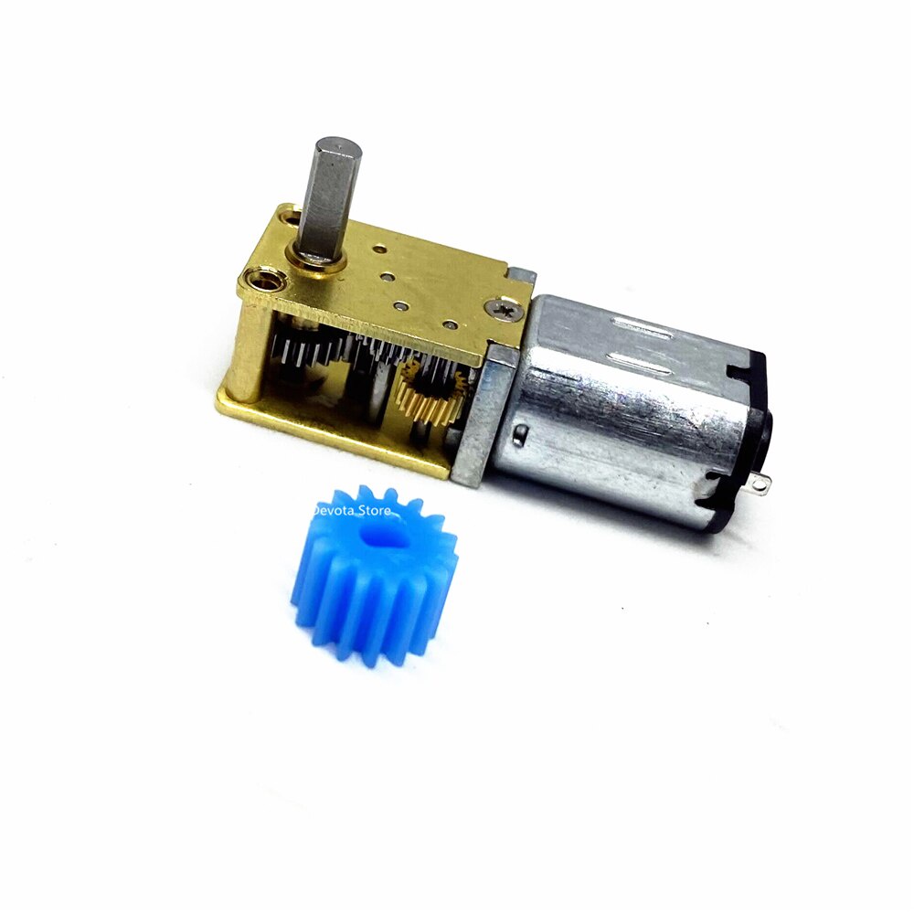 N20 Right Angle worm gear dc motor 3V 6V 12V Robot Door lock Display ...