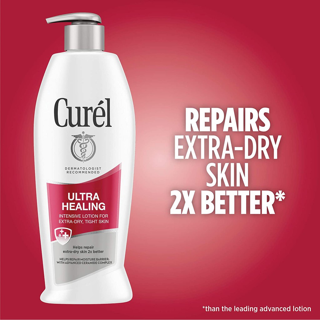 Curel, Ultra Healing, Intensive Lotion for Extra-Dry, Tight Skin, 20 fl oz (591 ml) | Shopee ...