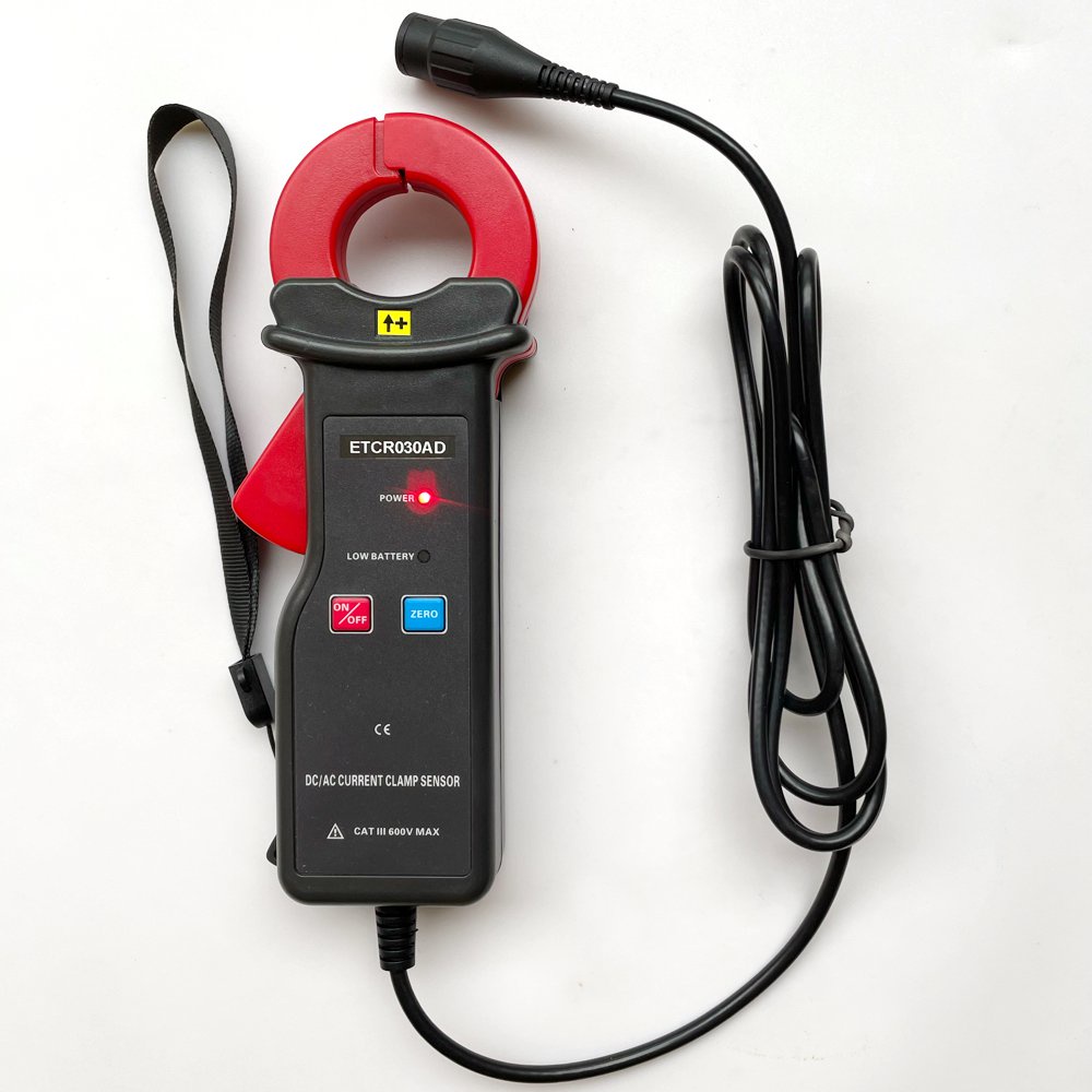High Accuracy ETCR030AD AC/DC Leakage Clamp Current Sensor with AC DC ...