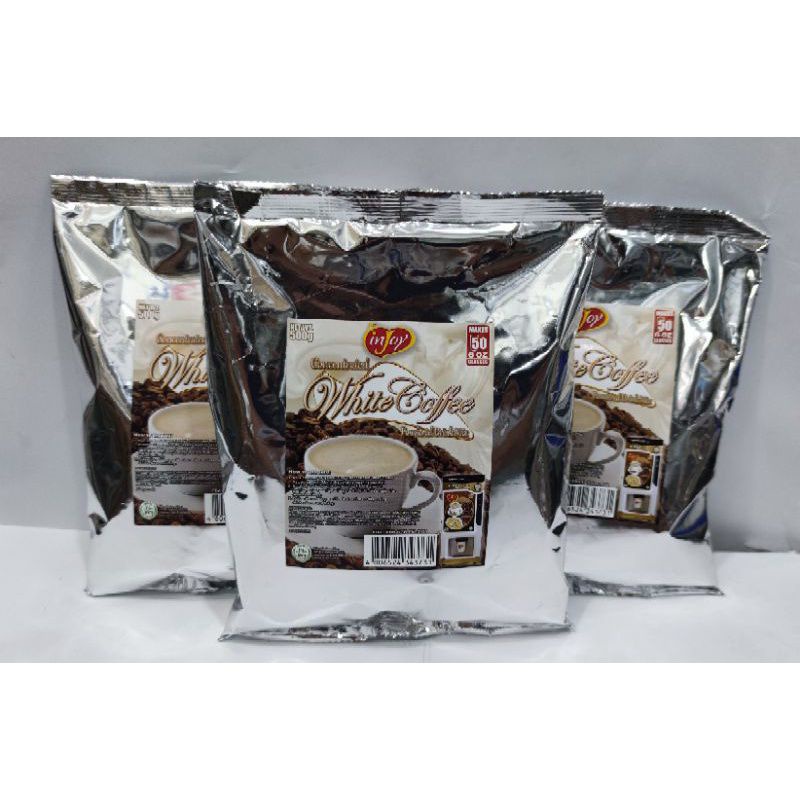 WHITE COFFEE VENDO POWDER INJOY 500G | Shopee Philippines