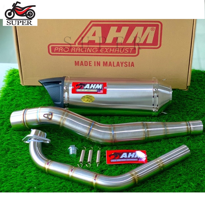AHM Exhaust Pipe Muffler 32MM For Sniper MX135 GTR150 Exhaust Pipe Full ...