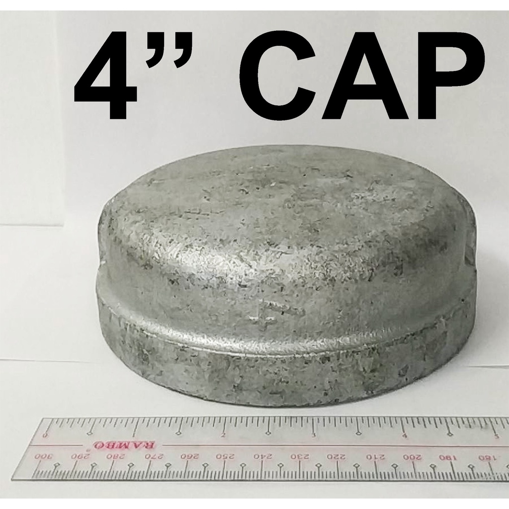 MECH GI CAP 4" SCH40 STANDARD GALVANIZED IRON ...