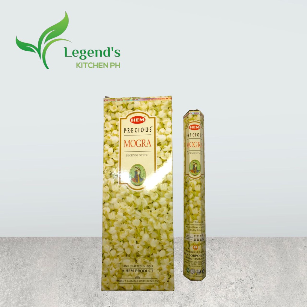 HEM Mogra (Jasmine) Scented Incense Stick (20 sticks) | Shopee Philippines