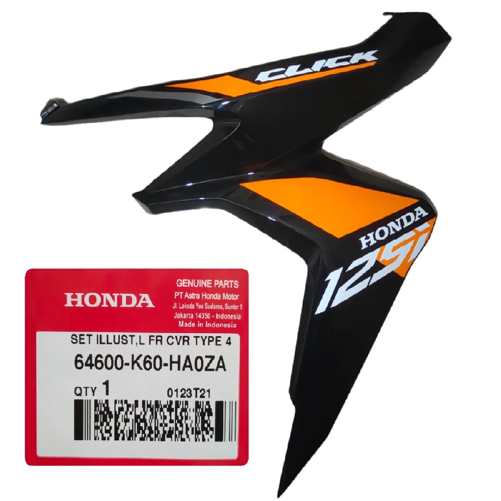 Honda click game changer front cover (Left side) | Shopee Philippines