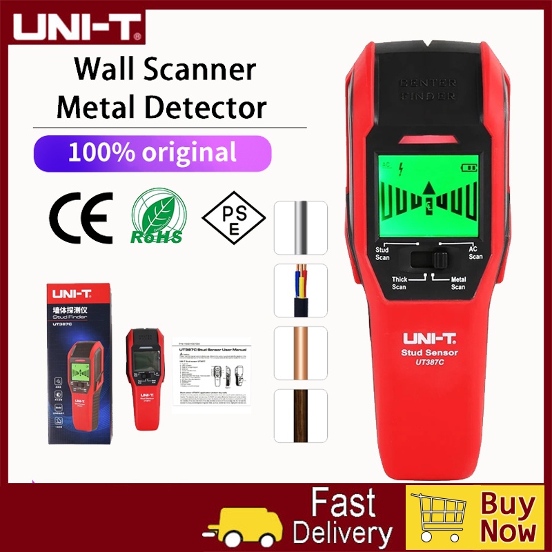 UNI-T UT387C digital wall post scanner sensor 4-in-1 digital wall ...