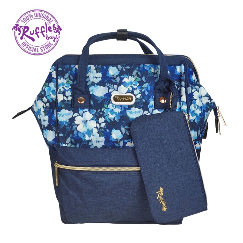 Ruffles Bags Kaye Backpack 16" Printed (2023) | Shopee Philippines