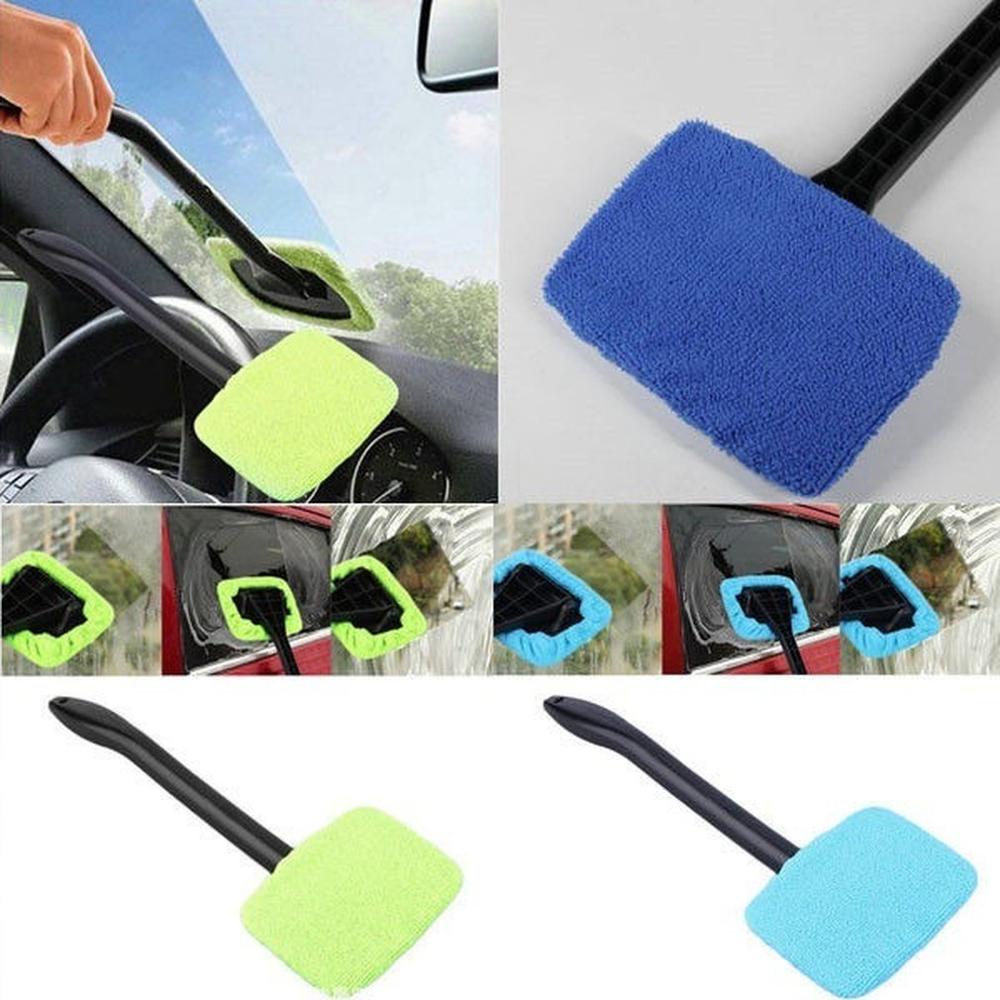 New Car Mop Cleaning Windows Windshield Fog Cleaning Tool Brush Washing ...