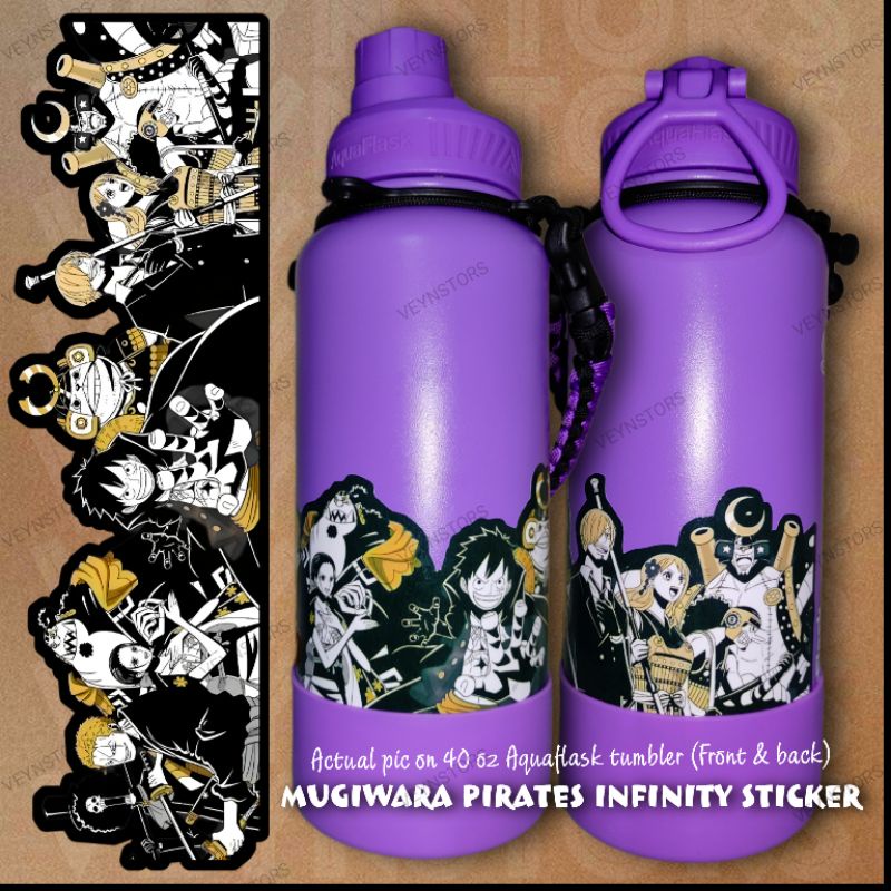 ONE PIECE MUGIWARA • STRAWHAT PIRATES LANDSCAPE LAMINATED VINYL ...