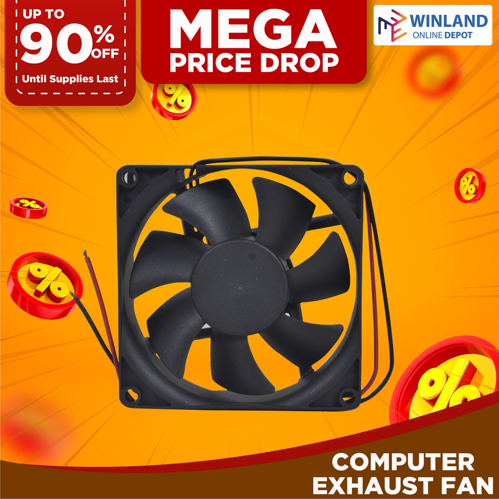 Metro by WinlandVISION 12V Computer Cooling Fan | Exhaust Blower Fan ...