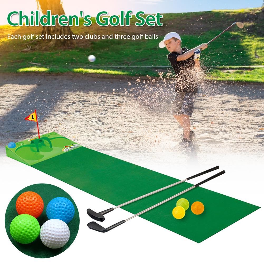 Mini Golf Practice Set Golf Ball Sport Plastic Golf Club For Children ...