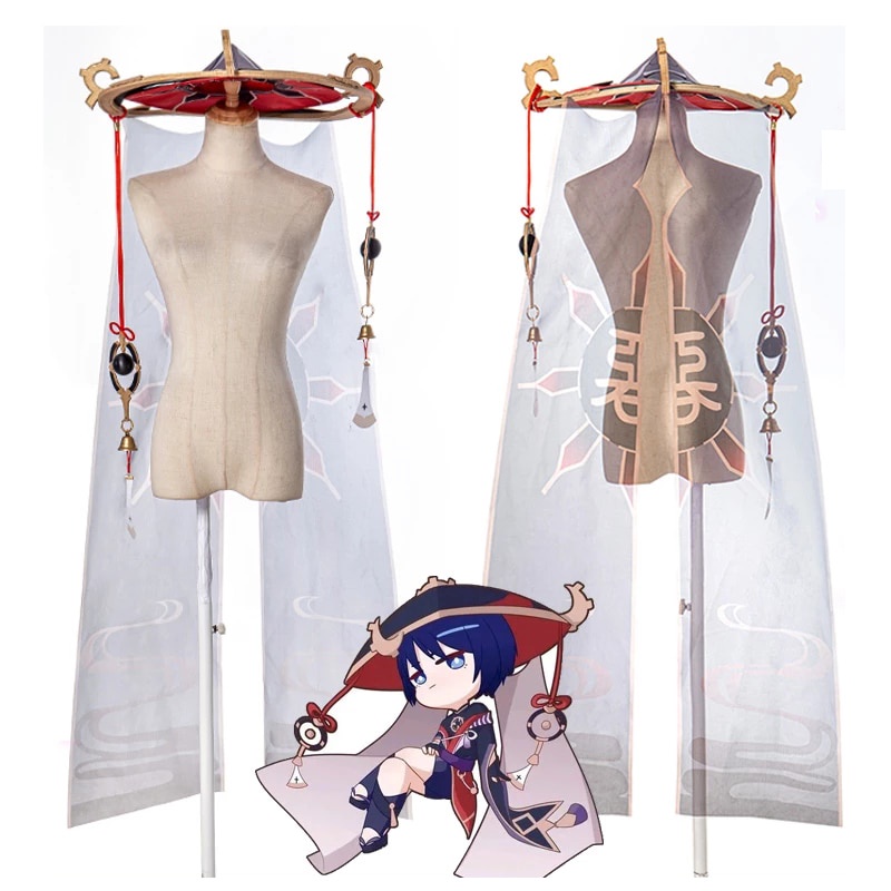 rrei Game Genshin Impact Scaramouche Hat Kunikuzushi Cospaly Project ...