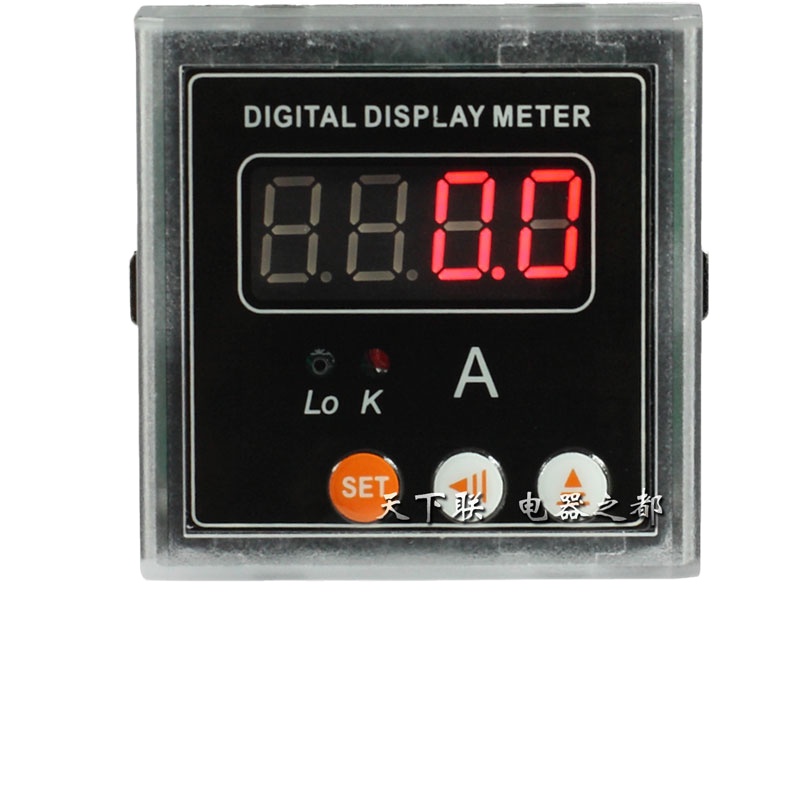 ♀ Small smart digital panel meter digital display DC voltage and ...
