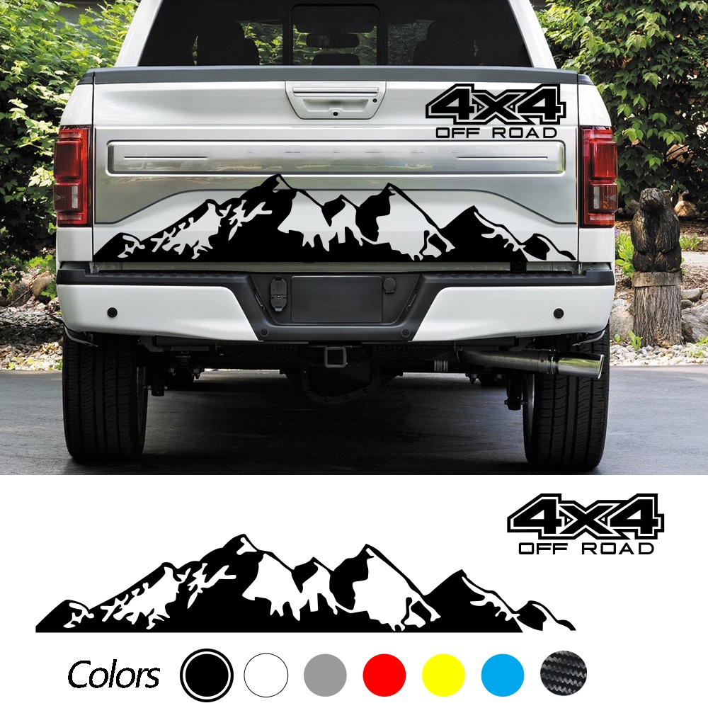 Car Sticker 4x4 Off-Road Image Vinyl For Ford Ranger Raptor Pickup ...