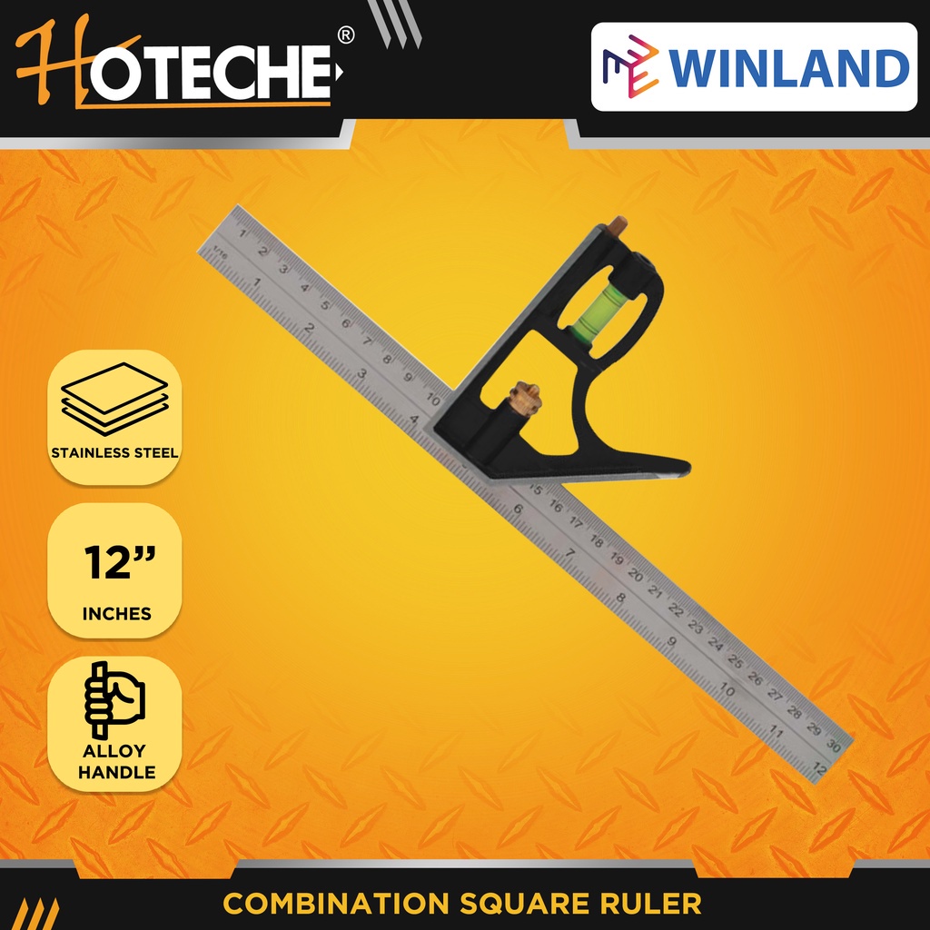 Hoteche by Winland 12inch/300mm Stainless steel blade Combination ...