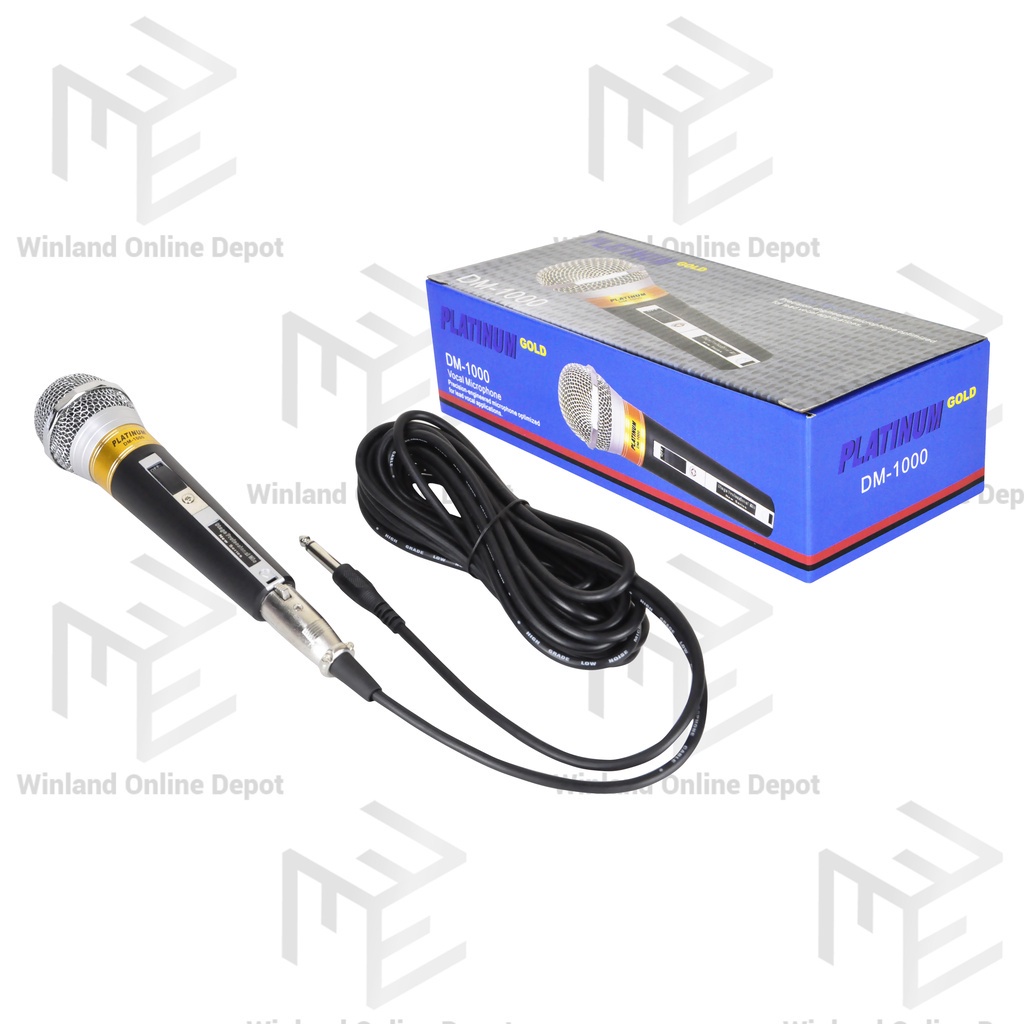 NATIONAL STAR Platinum Gold Vocal Microphone Precision-engineered ...