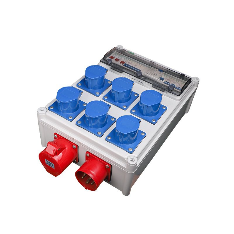 Industrial Electrical Power Combination Socket Box Socket Distribution ...