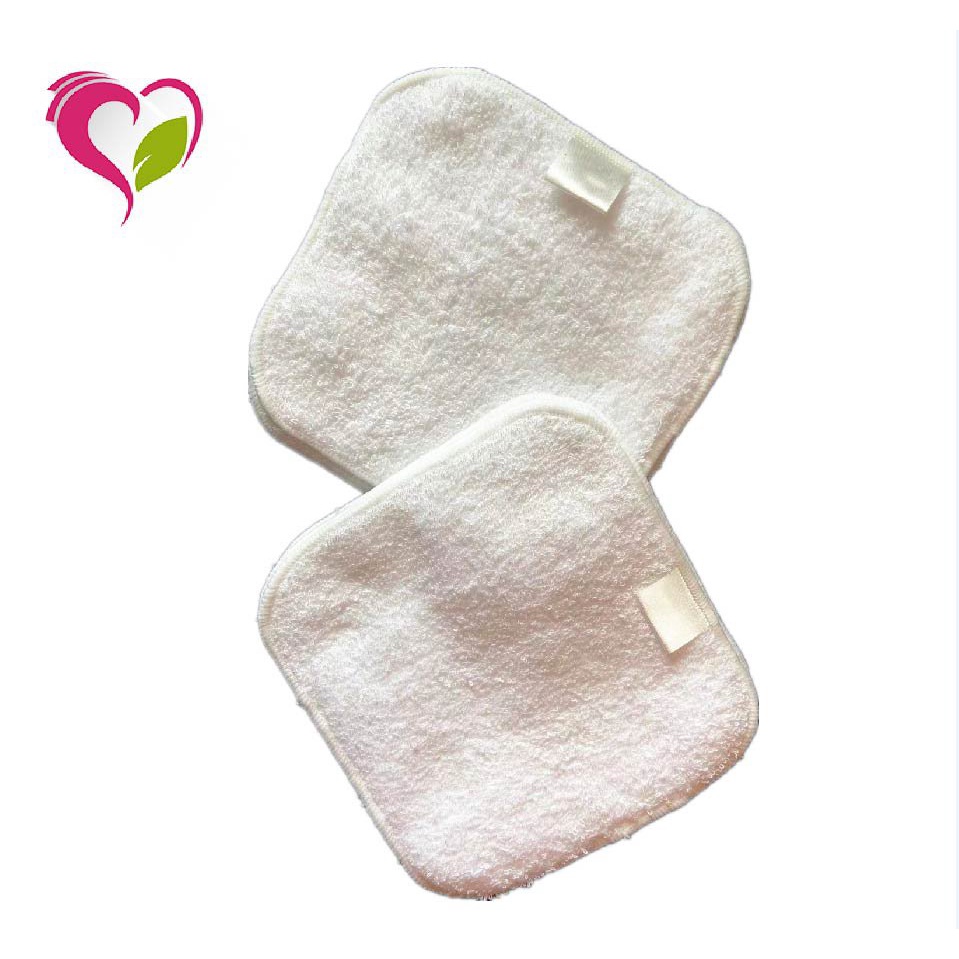 Face Washable Bamboo Cotton Terry Reusable Makeup Remover Cloth ...