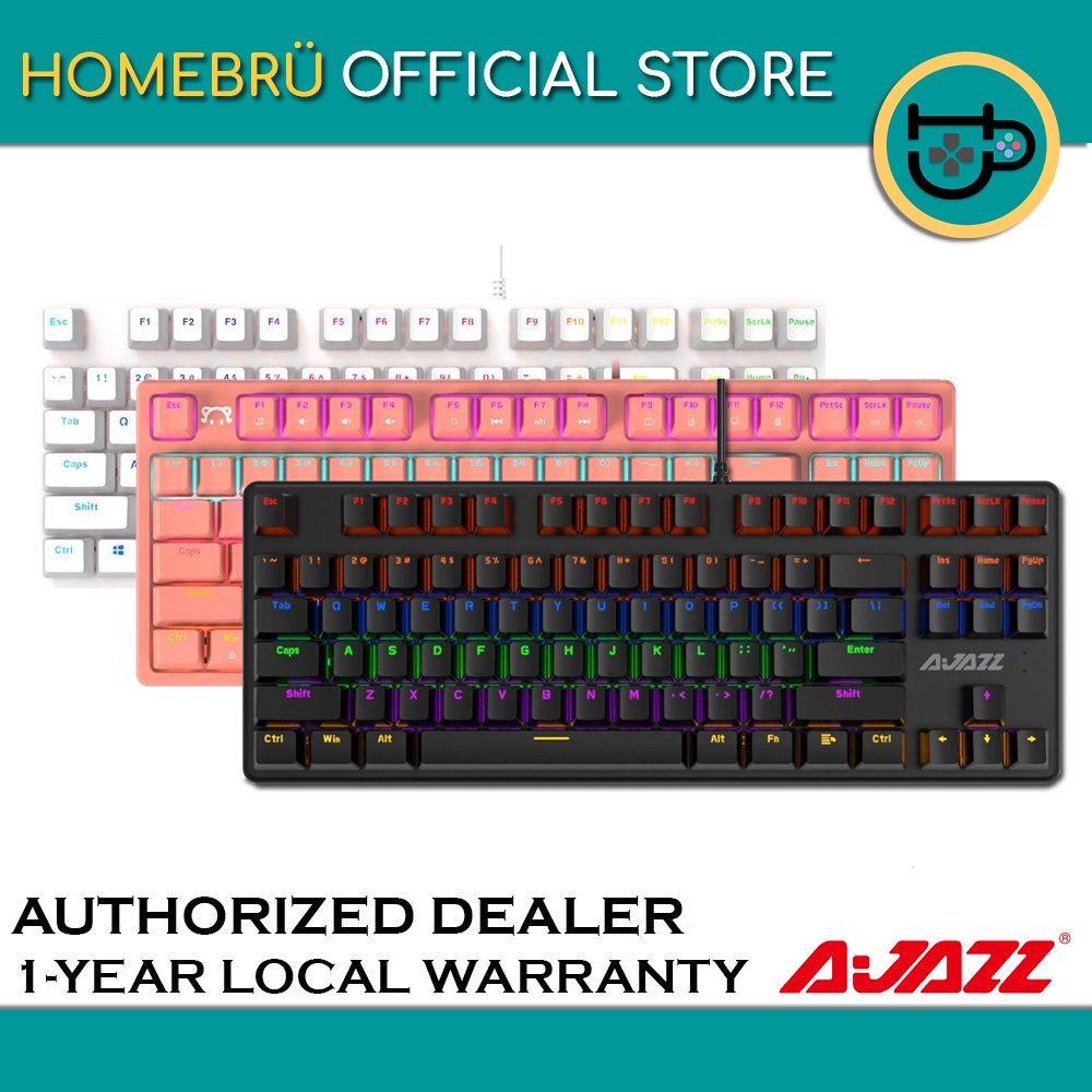 AJAZZ Robocop Chorma RGB R87 TKL Mechanical Keyboard | Shopee Philippines