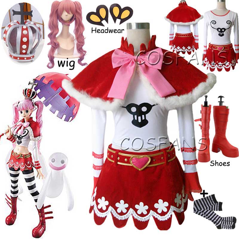 Perona Soul Fruit Uniforms Cosplay Costume Halloween cosplay costume ...