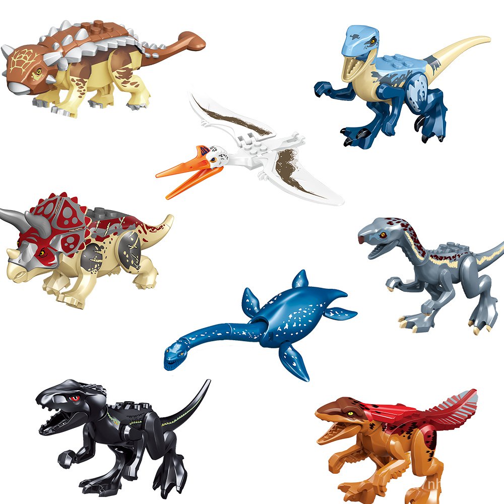 77119 Therizinosaurus Dinosaurs Rap tor Nailback Pterosaur Dark White ...