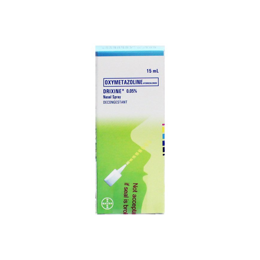 DRIXINE Oxymetazoline Hydrochloride Nasal Spray 15mL | Shopee Philippines