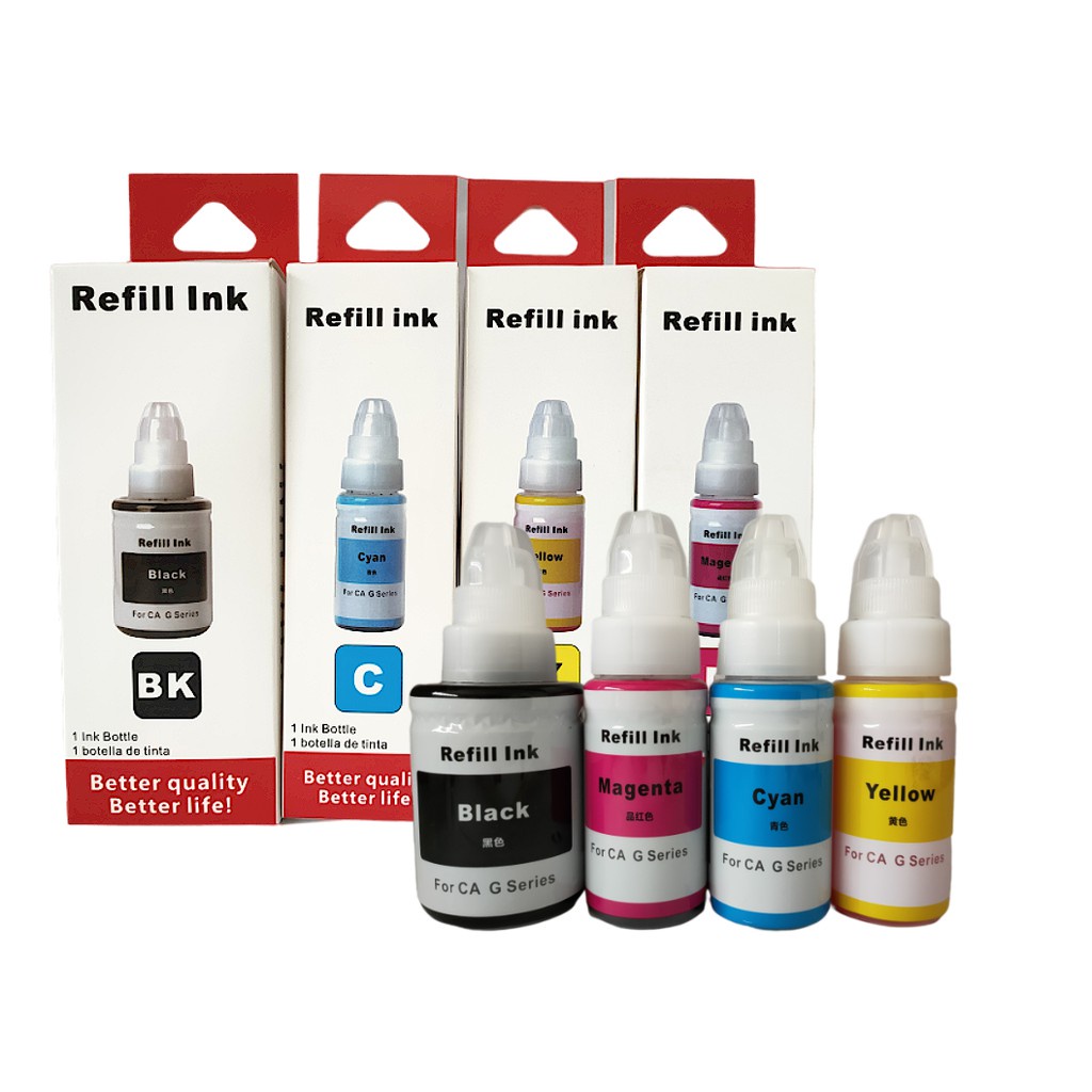 ﹊GI790 890 Refill Ink High Quality For Canon G1010 G2010 G3010 G4010 ...