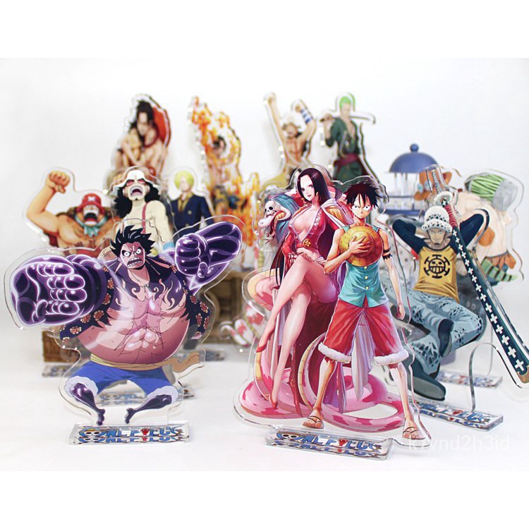 40 Style Anime Acrylic Stand Anime Kaido Acrylic Stand Luffy Zoro Nami ...