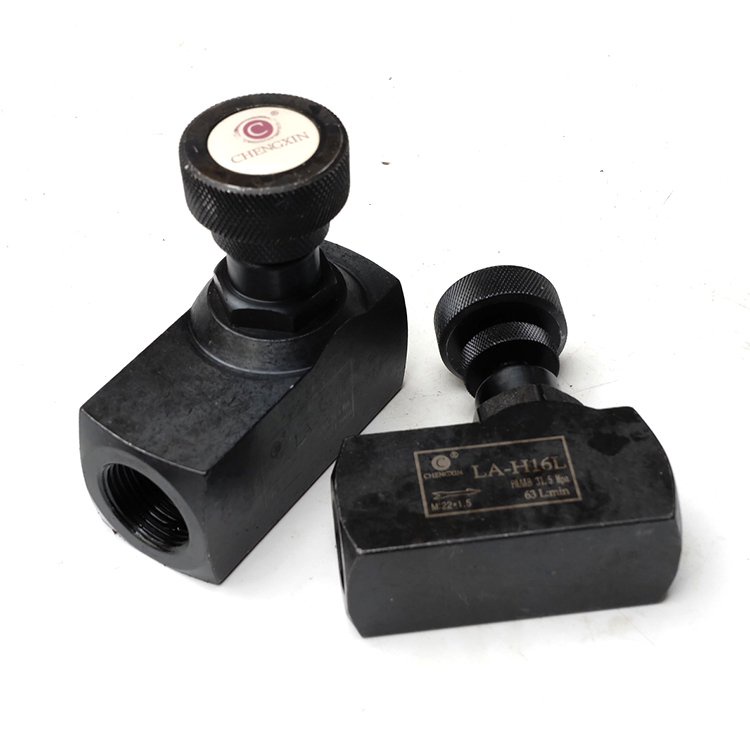 LA series Hydraulic pipe type two way throttle valve LA-H8L LA-H10L LA ...