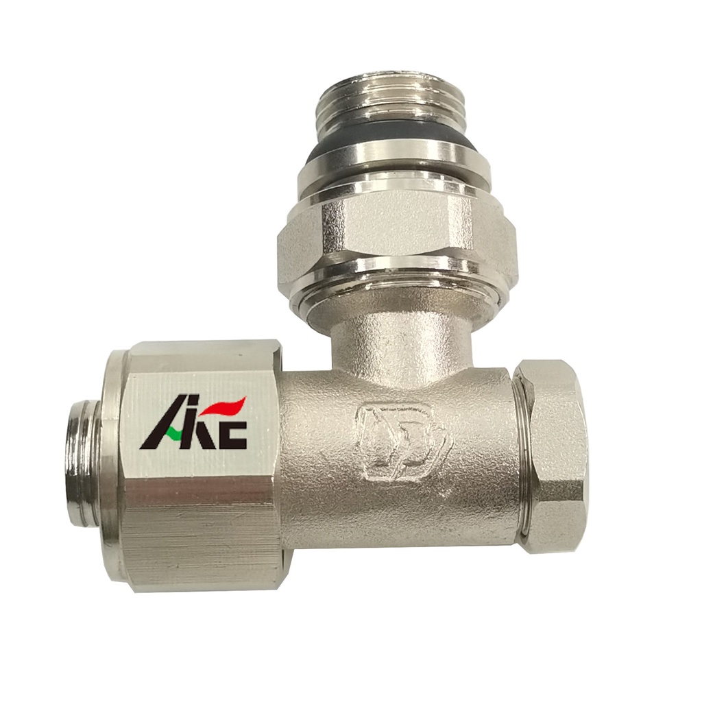 thermostatic control radiator valve pex pipe compression brass angle ...