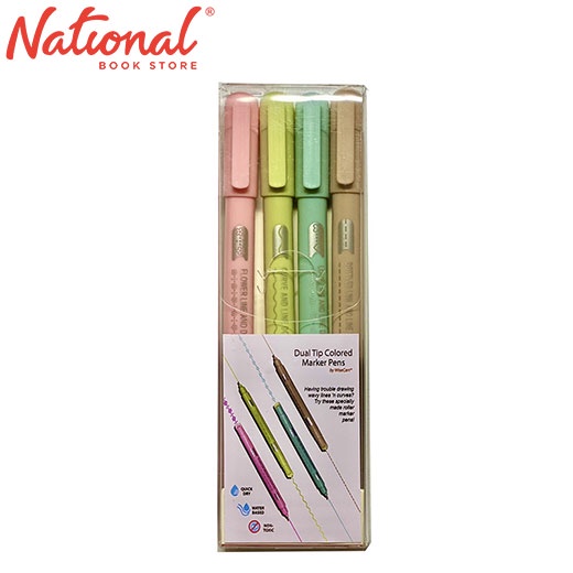 Sinmio Dual Tip Marker Shape/Curve Line And Extra Fine Set 2 Green ...