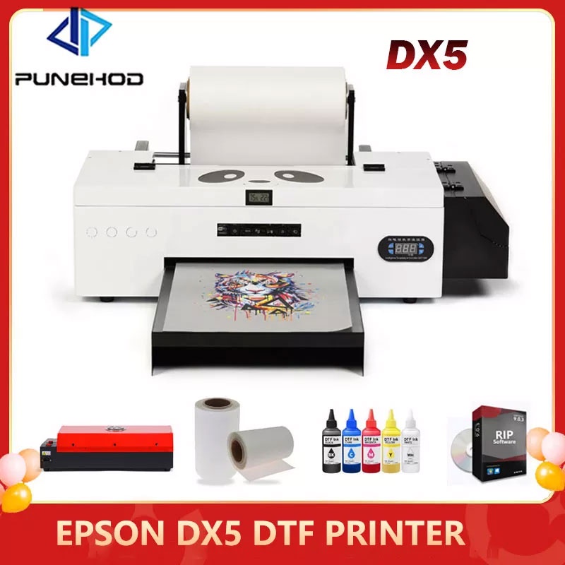 Punehod A3 Dtf Printer T-Shirt Printing Machine Epson Dx5 Direct To ...