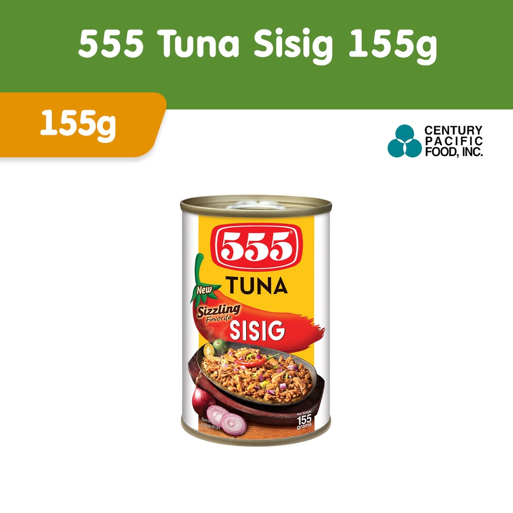 555 Tuna Sisig 155 Grams Shopee Philippines