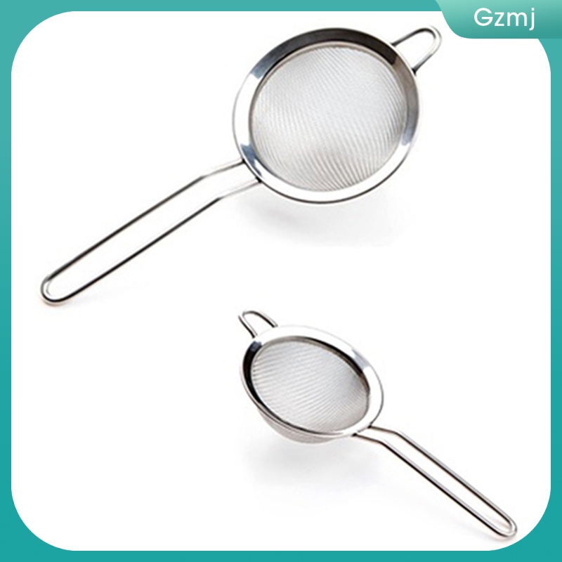 Stock Stainless Fine Mesh Wire Colander Sifter Tea | Shopee Philippines