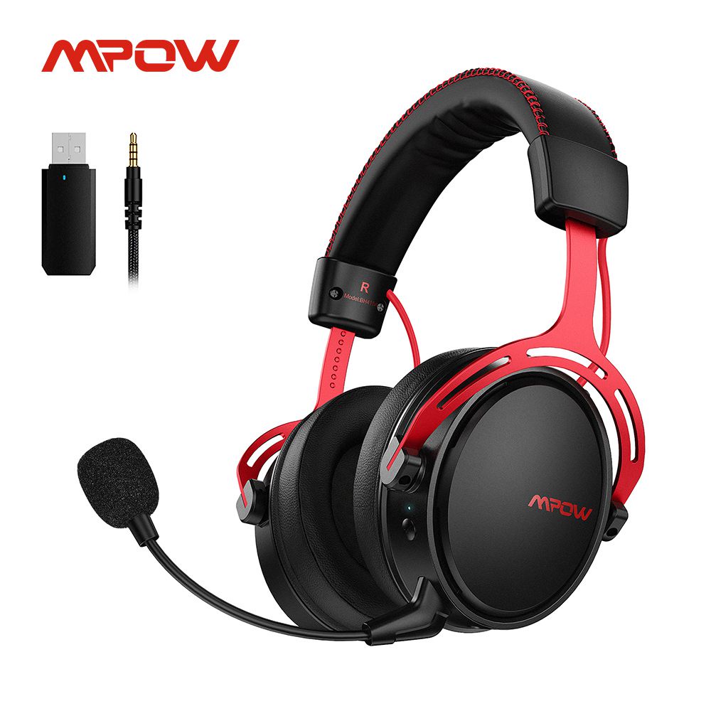 Mpow Air 2.4G Wireless Gaming Headset for PS5/PS4/PC Computer Headphone ...