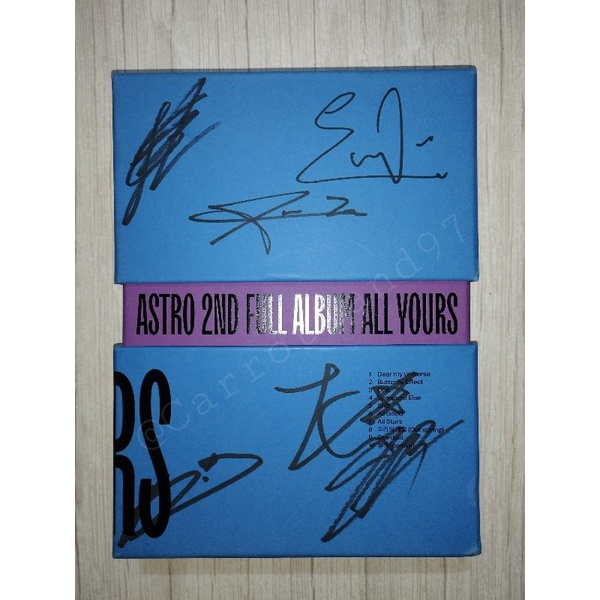 [SIGNED] ASTRO OT6 Signed Album | Shopee Philippines