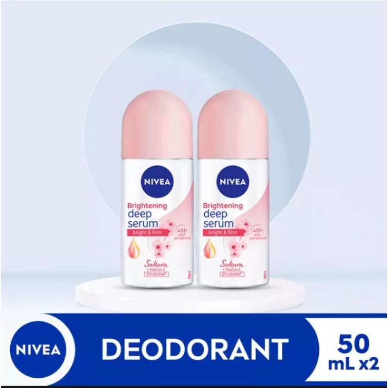 Buy 1 Take 1 NIVEA Deodorant Brightening Deep Serum Sakura / Hokkaido ...