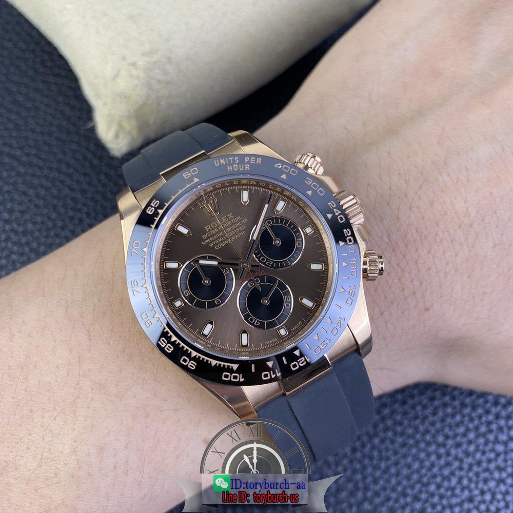 Clean Rolex coffee-dial Daytona mechanical analog watch submersible ...