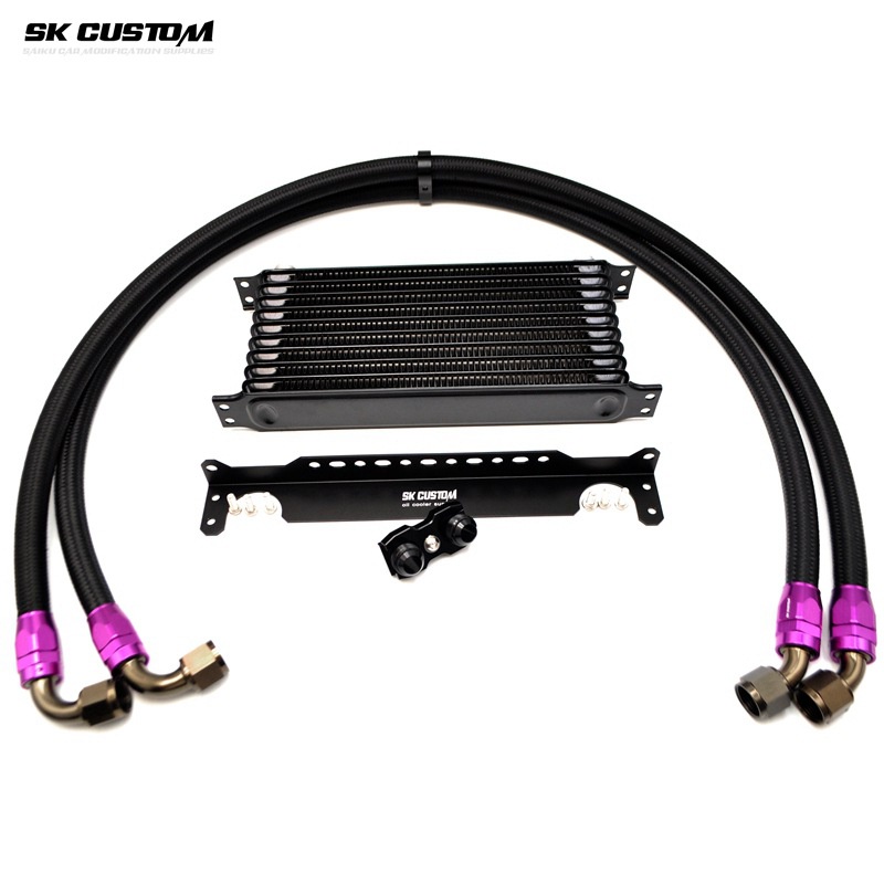 SK CUSTOM Engine Oil Cooling kit For BMW E36 E46 E82 E9X 135 335 E46 M3 ...