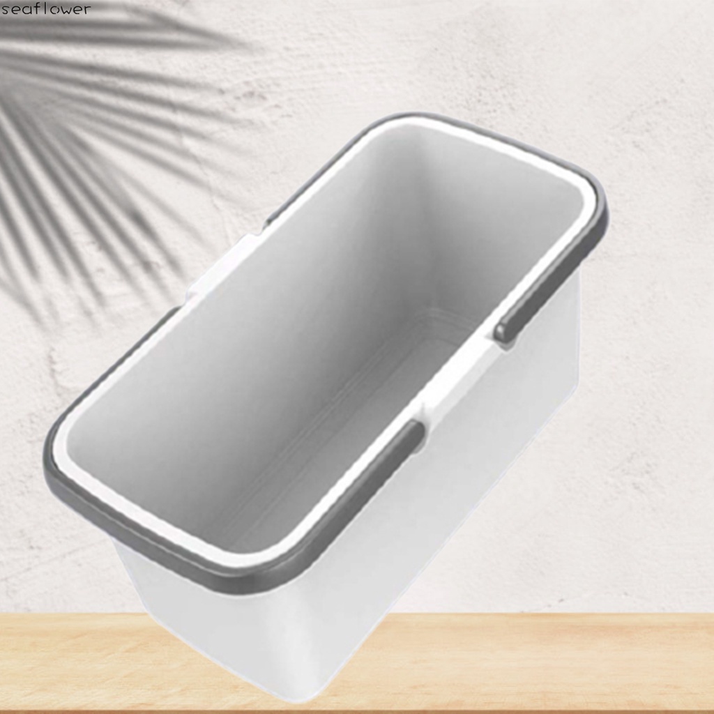 Mop Bucket with Handle Design Plastic Rectangular Handy Baskets6FIL ...