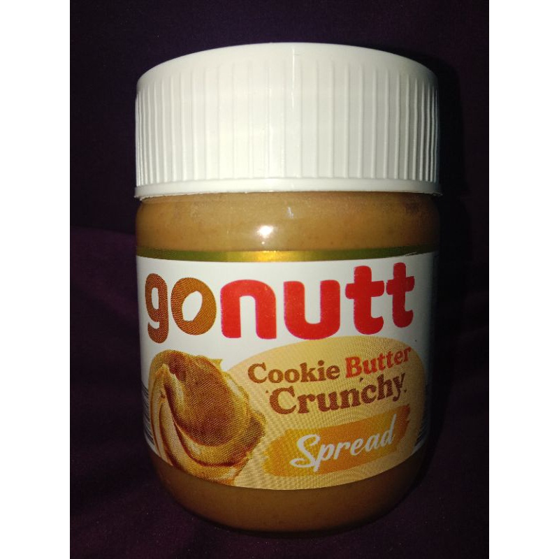 GONUTT COOKIE BUTTER CRUNCHY SPREAD 200g | Shopee Philippines