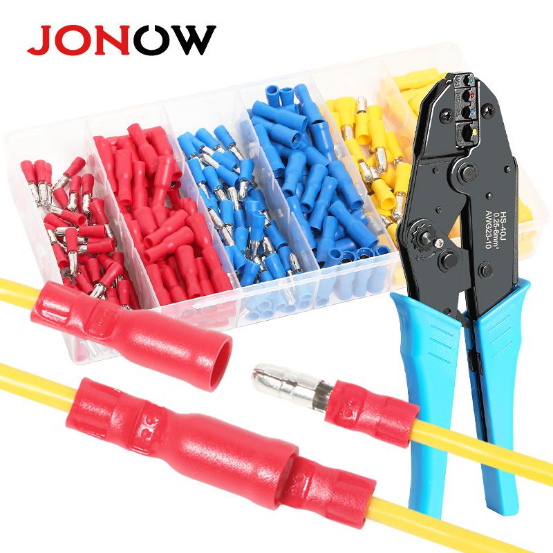 260PCS Bullet Wire Connectors Male Female Sealed Connection Cables ...