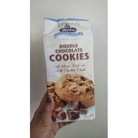 Merba Double Chocolate Cookies | Shopee Philippines